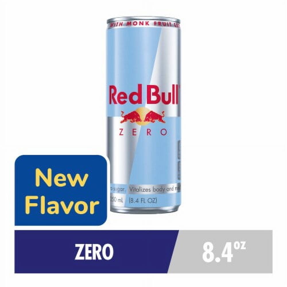 Red Bull Zero Energy Drink Can 8.4 fl oz - Pack of 2 - Walmart.com