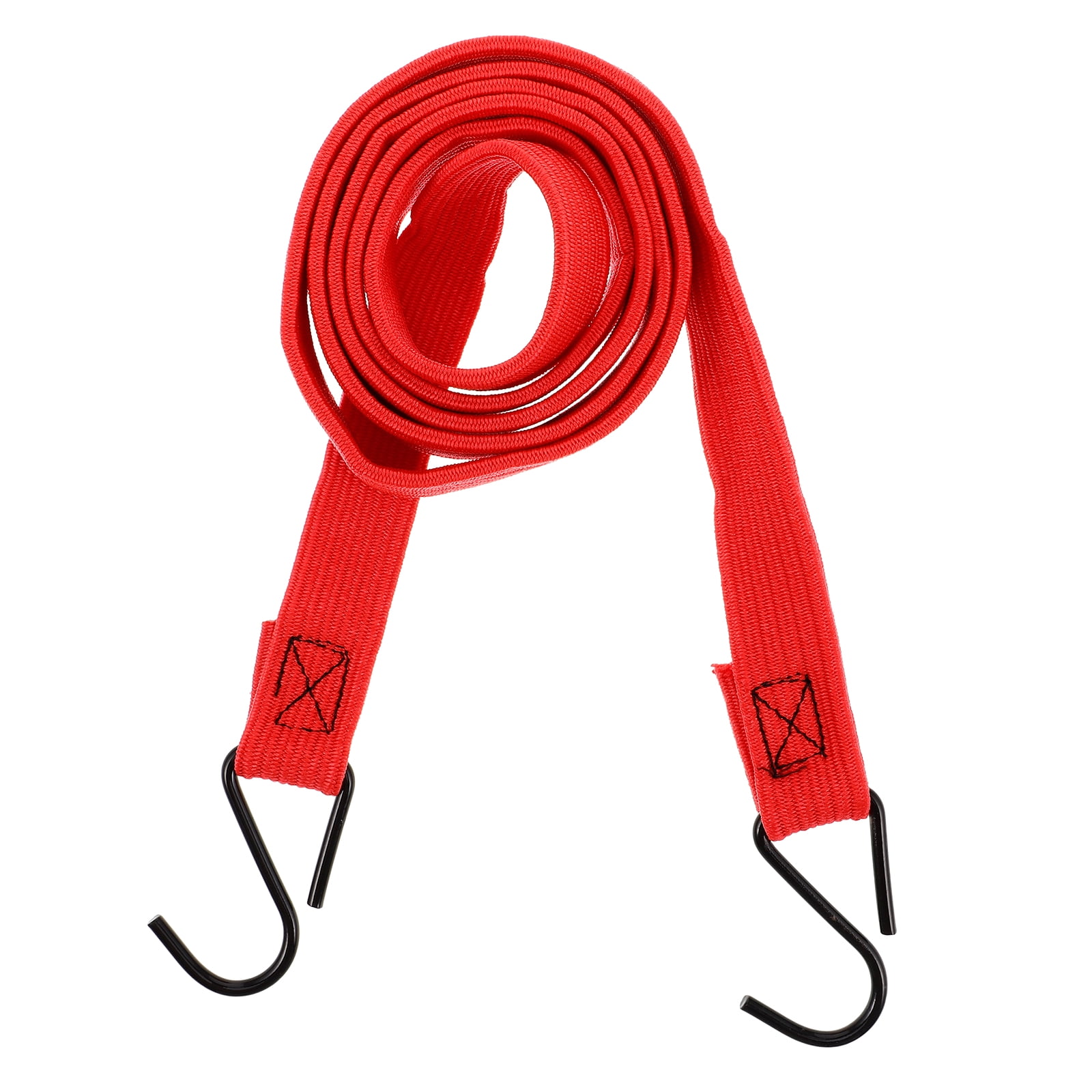 Red Bungee Cords with Plastic Hooks 1 5 Meter Elastic Tie Down Straps ...