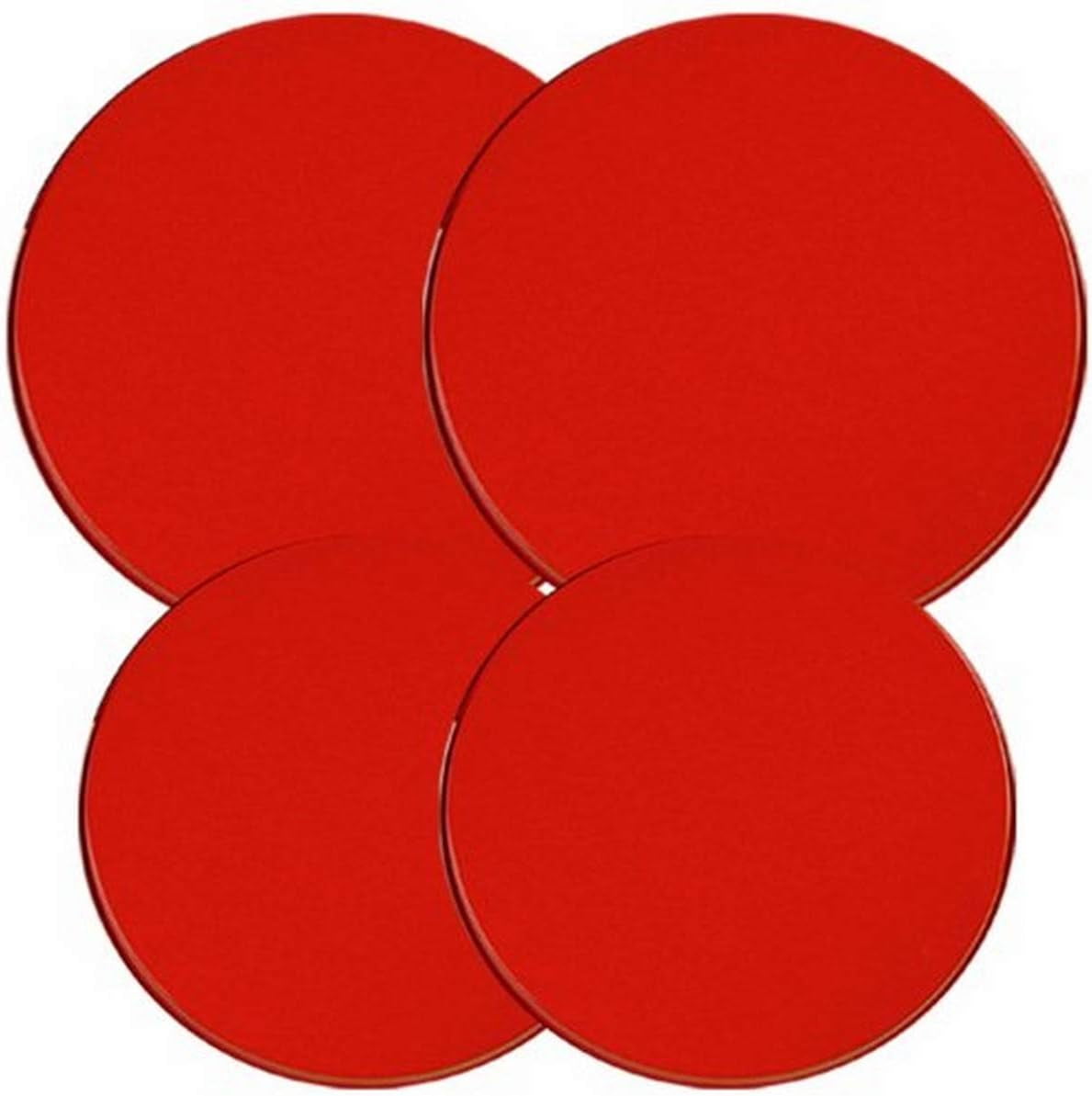 Red Burner Covers for Electric Stovetops, Seamless Look Kitchen ...