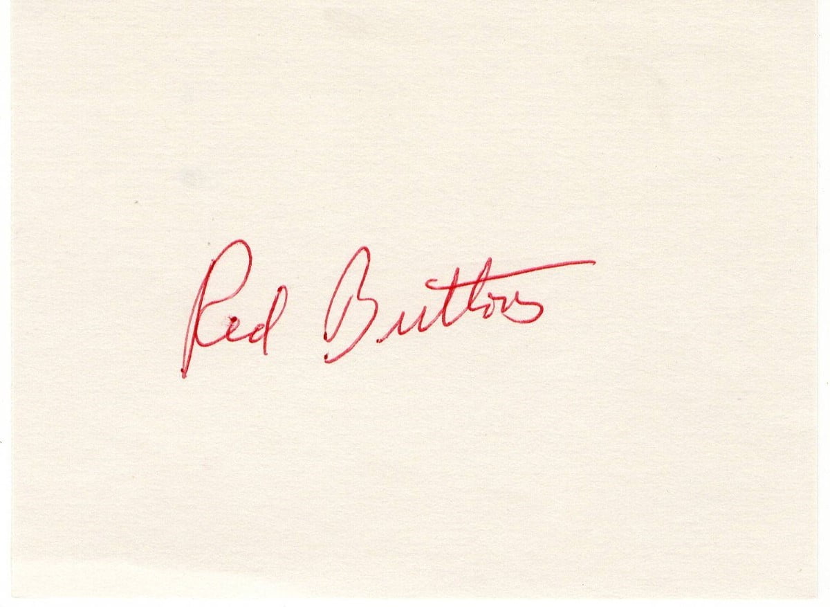 Red Buttons Signed Autographed Cut Autograph Legendary Actor JSA ...