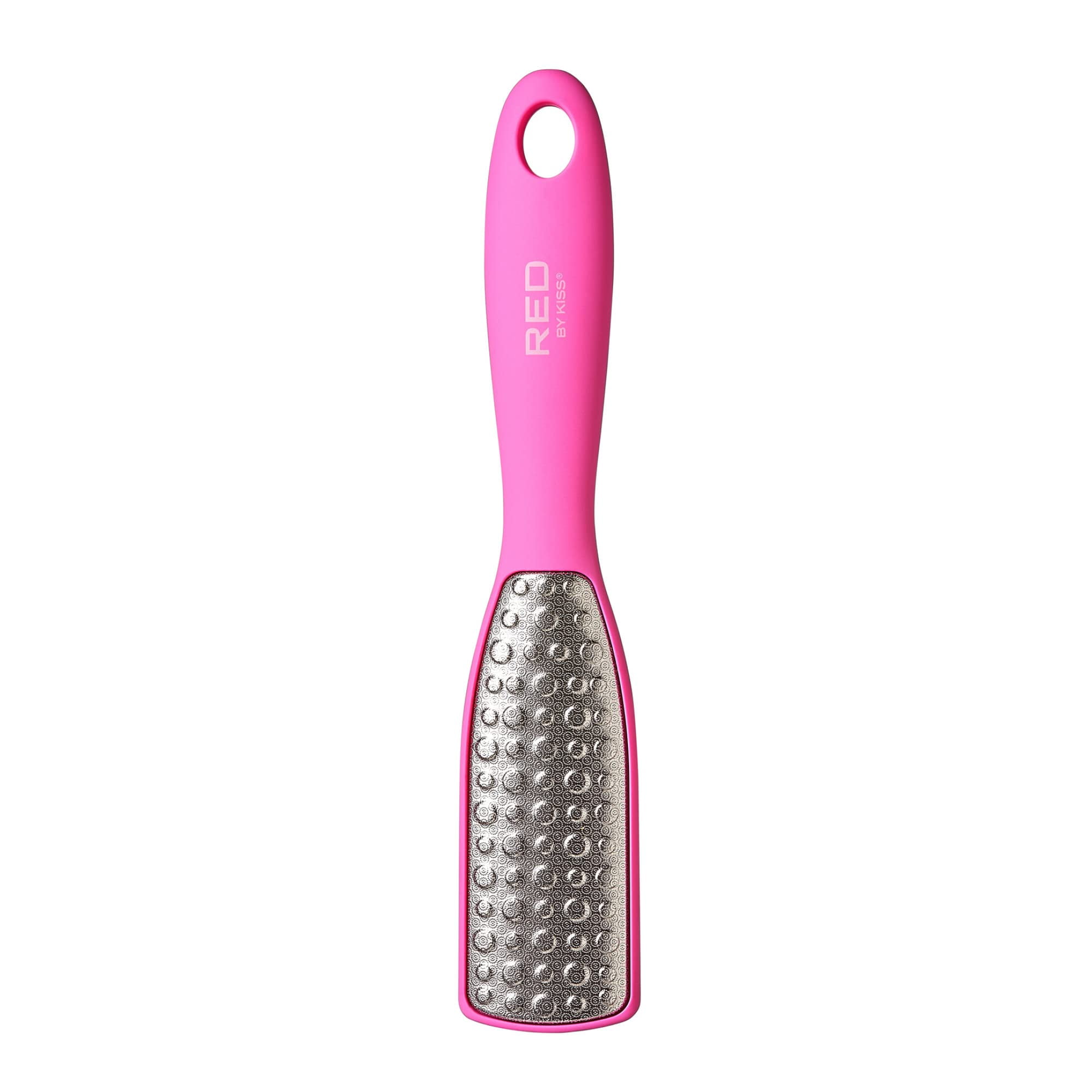 RED by Kiss Stainless Steel Callus Foot File – Callus Remover for Dry ...