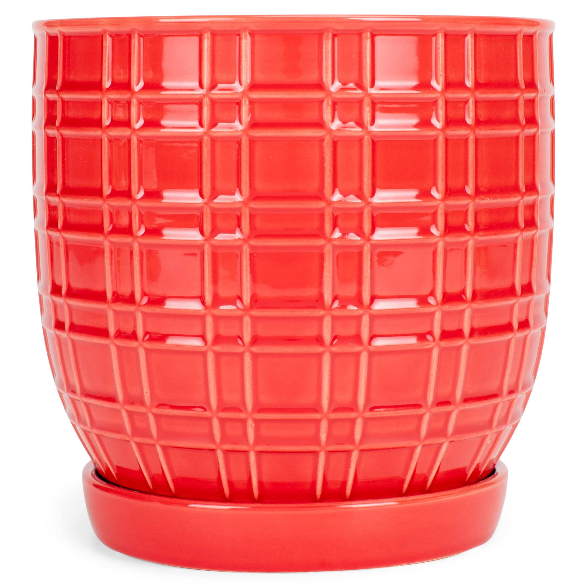 Red Cache with Saucer - Walmart Business Supplies
