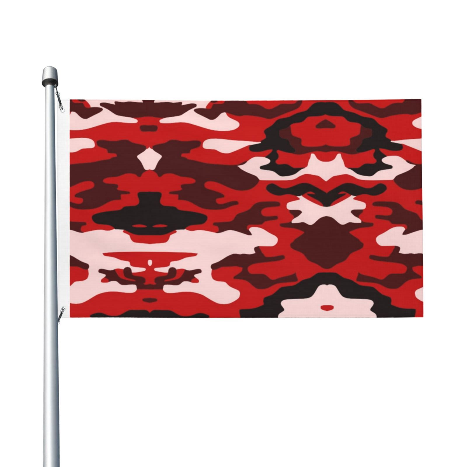 Red Camouflage Flag Double Sided Printed 3x5 Ft Flag Banner Suitable ...