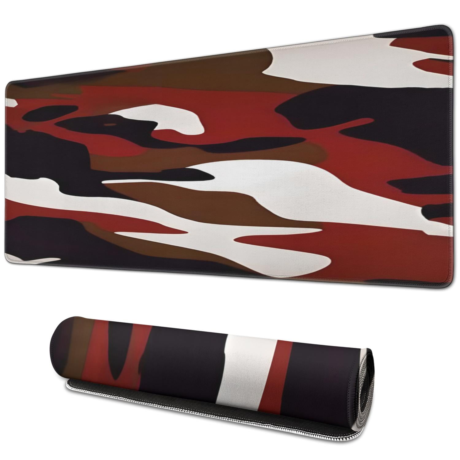 Red Camouflage mouse Padswaterproofwashable for Office Home Work ...