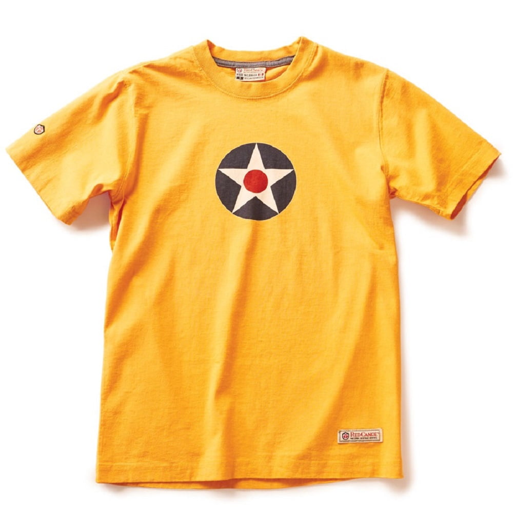 Red Canoe US Roundel Yellow Men's T-Shirt - Walmart.com