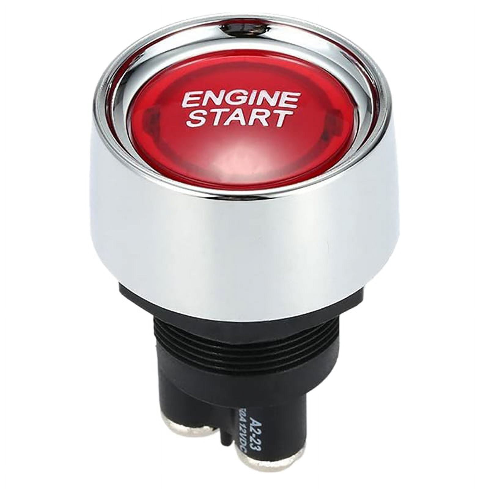 Red-Car Engine Start Button, 12V 24V DC, Light Switch, For Racing ...