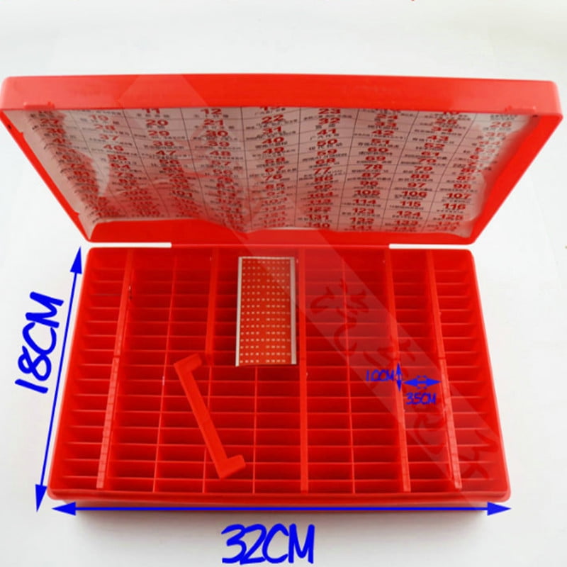 Red-Car Key Storage Box, For Auto Key Blade, Foldable Remote Key Blade ...