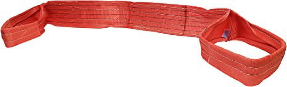 Red Cargo Tow Strap Hauling Webbing Cargo Sling (10,000 Pound Rated ...