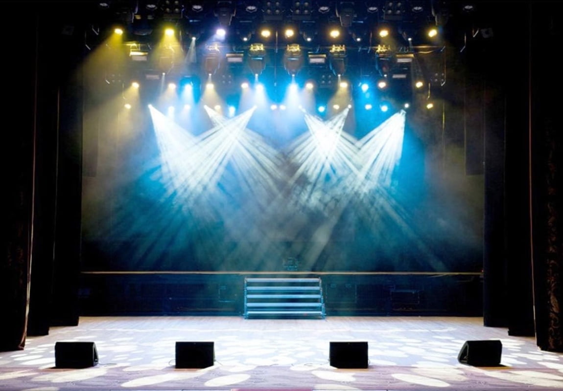 Red Carpet Backdrop Movie Night Stage Lighting Photography Background ...