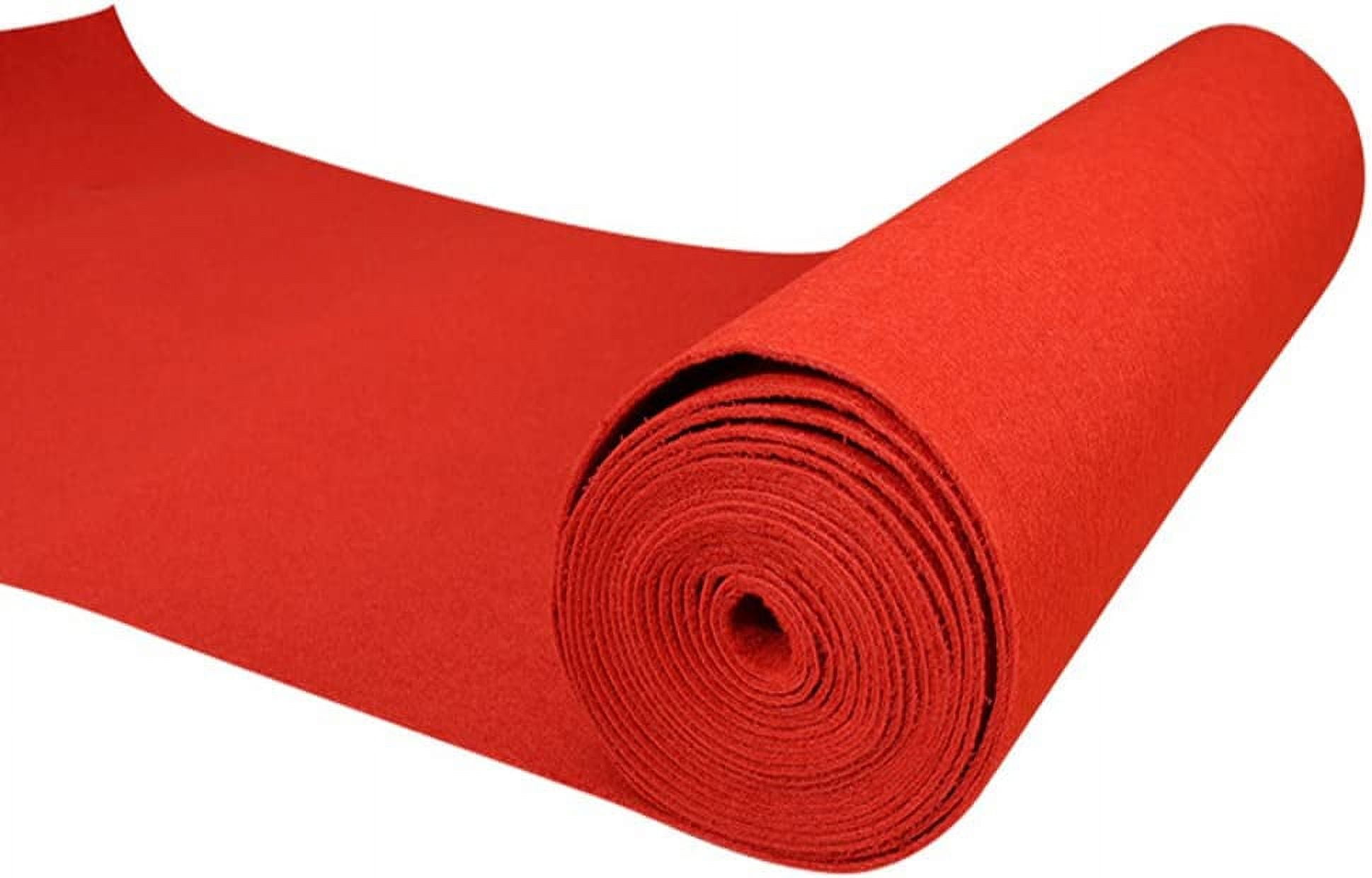 Red Carpet Runner Party 3.3x33FT Wedding Aisle Runner 5.5MM Thickness ...