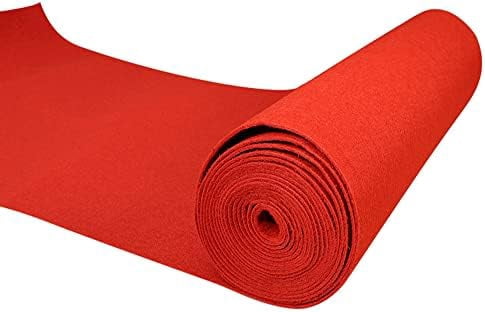 Red Carpet Runner Party 3.3x33FT Wedding Aisle Runner 5.5MM Thickness ...