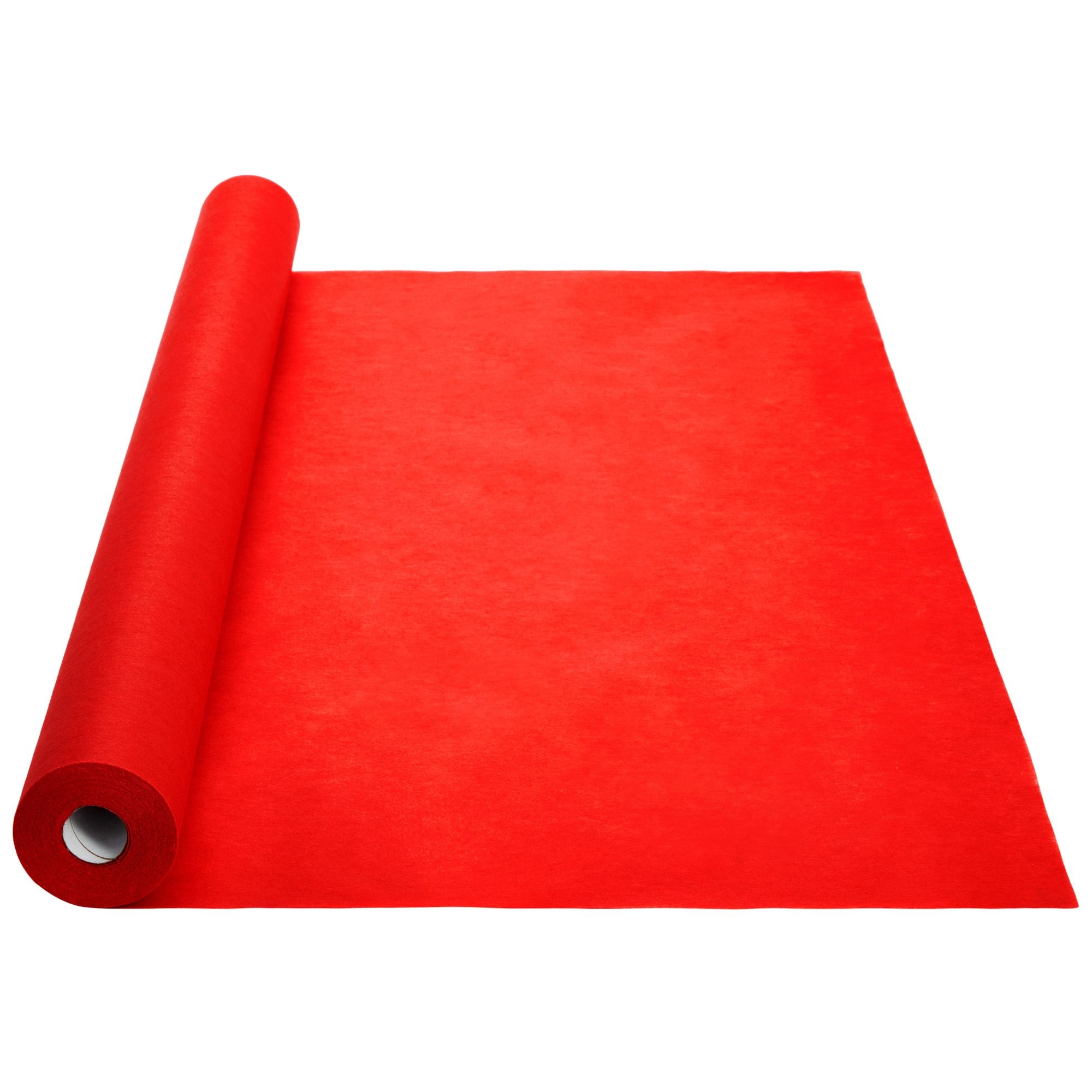 Hollywood Party Decoration Fabric Red Carpet Floor Runner 3x50 (Red ...