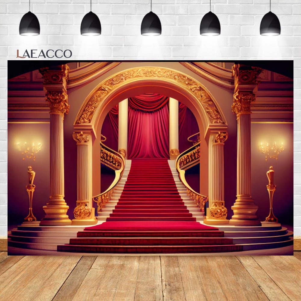 Red Carpet Stairs Backdrop Gorgeous Hall Steps Party Wedding Party ...