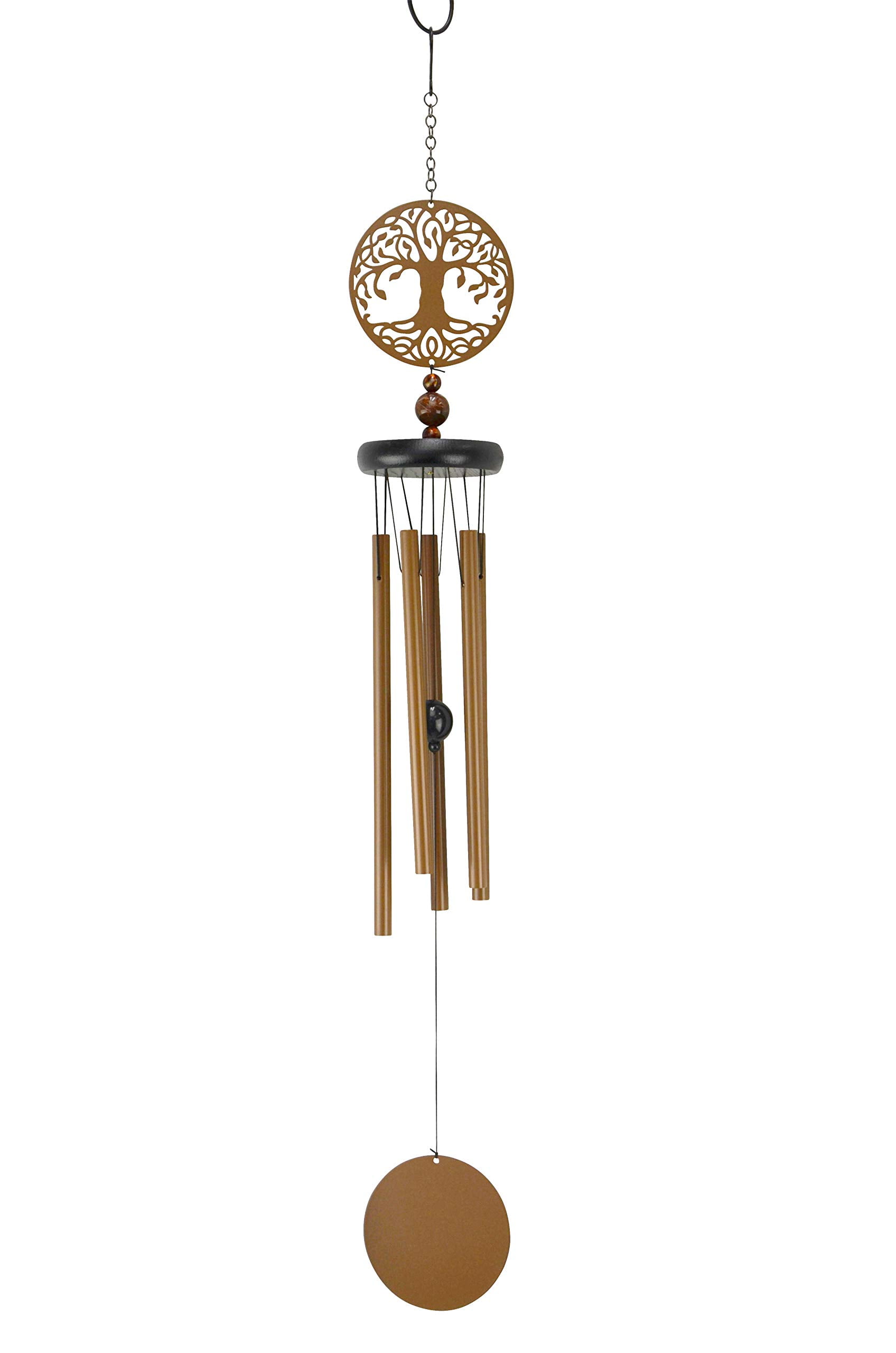 Red Carpet Studios 10451 Bronze Shadow Wind Chime, Medium, Tree of Life ...