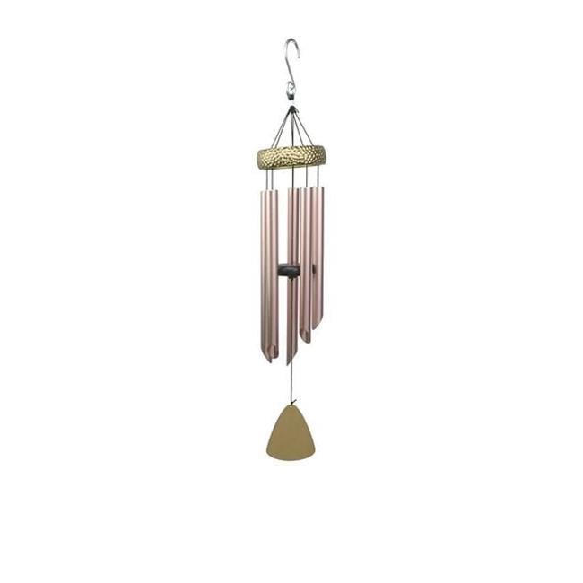 Red Carpet Studios 10716 31 in Hammered Ring Wind Chime, Rose Gold ...