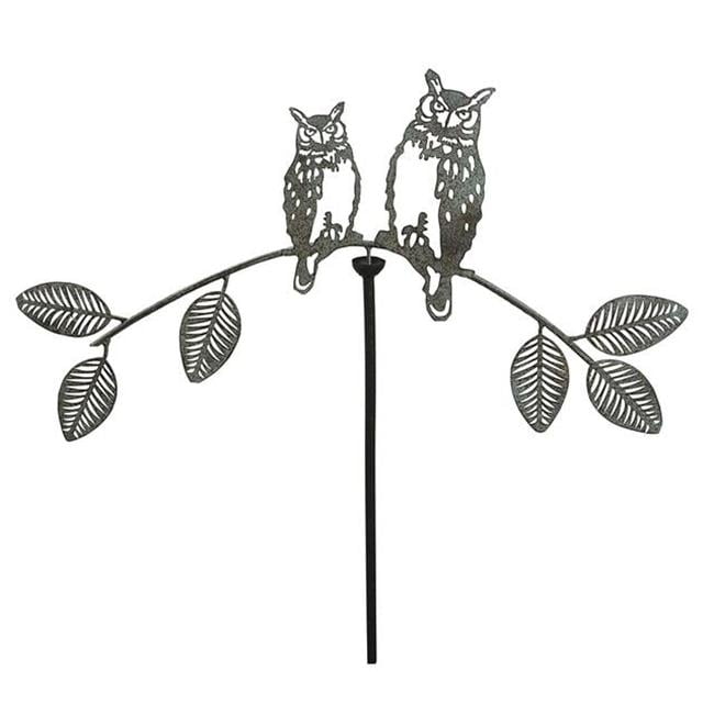 Red Carpet Studios 34277 Balancer Kinetic Owl Silhouette Garden Stake ...