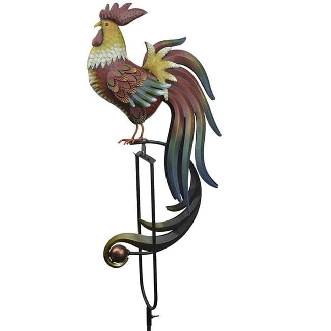 Red Carpet Studios 34346 Rocker Kinetic Rooster Garden Stake - Walmart.com