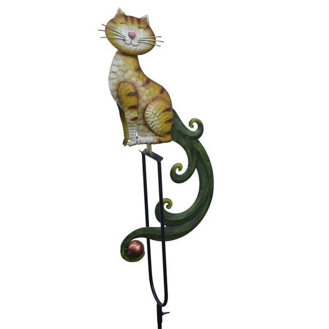 Red Carpet Studios 34347 Rocker Kinetic Cat Garden Stake - Walmart.com
