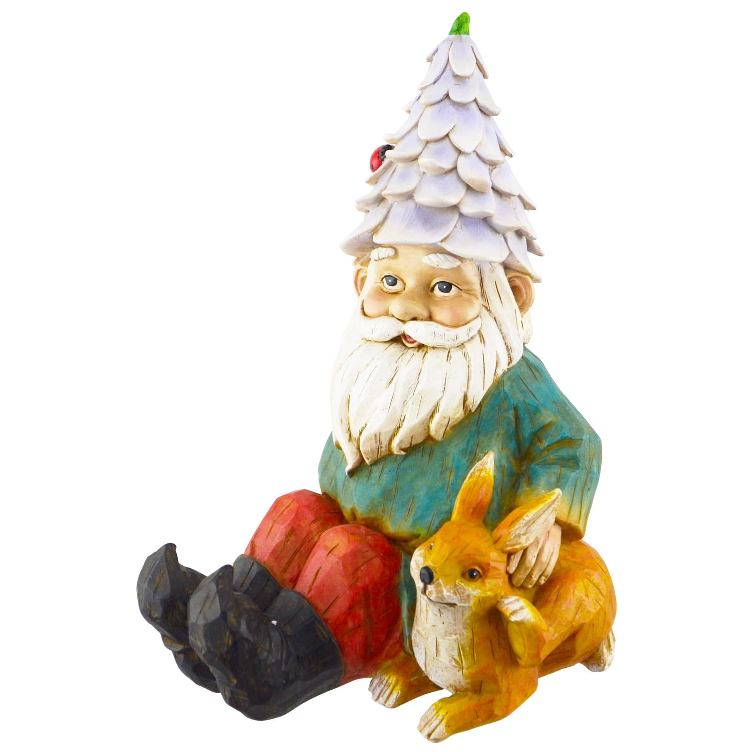 Red Carpet Studios Statuary Gnome with Rabbit - Walmart.com
