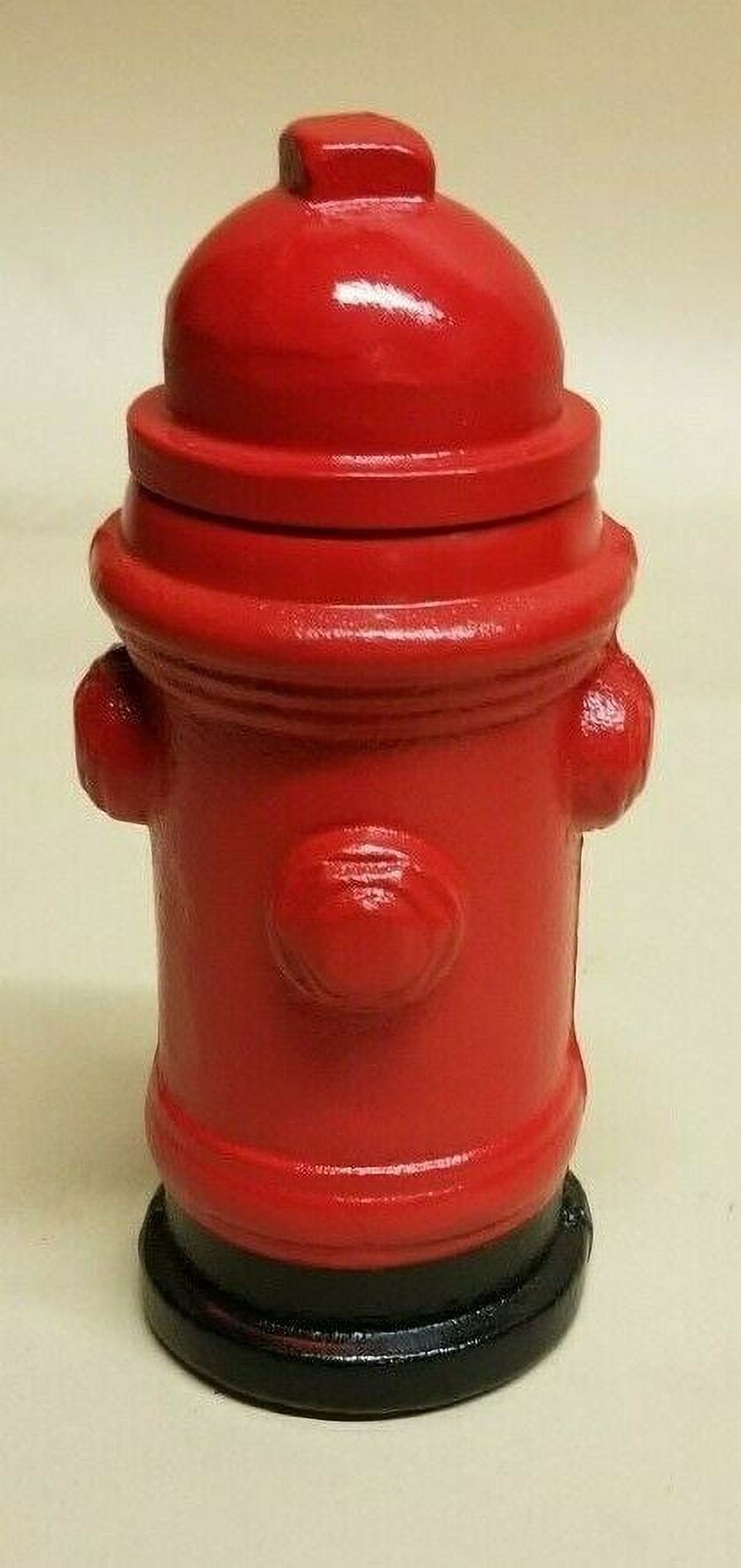 Red Cast Iron Standing Fire Hydrant Ashtray 7" Tall for Cigarette Butts ...