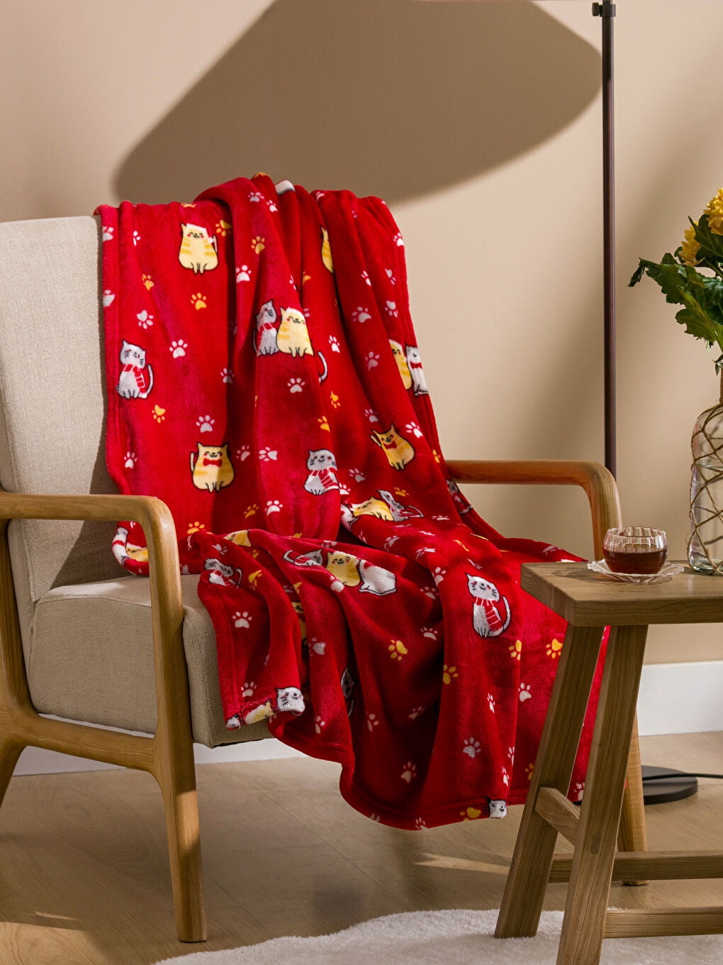 Red Cat Printed TV Blanket 100x150 Cm - Walmart.com