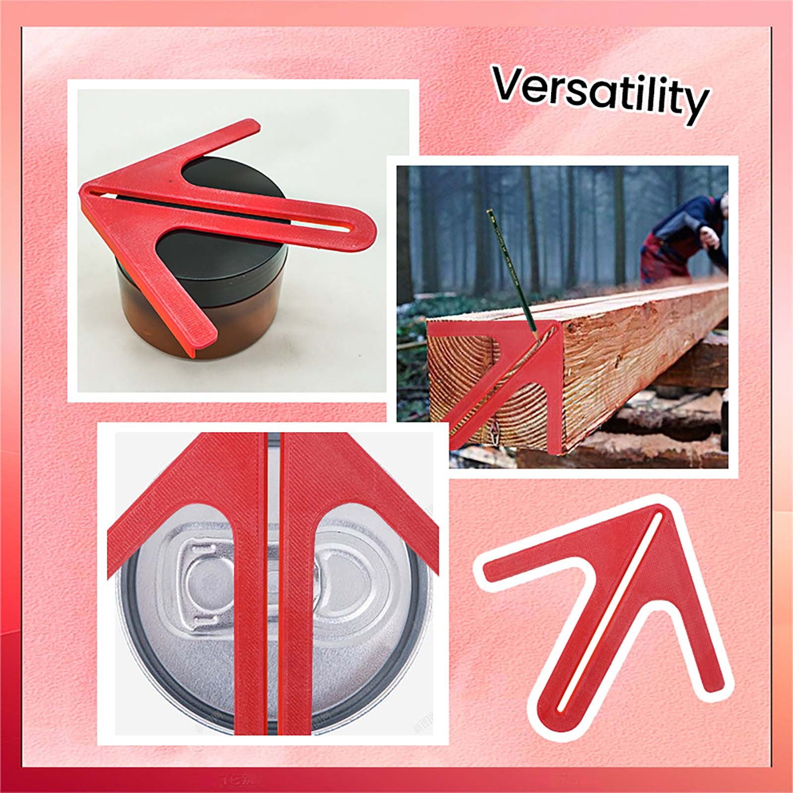 "Red Center Locating Device Accurately The For Squares And Circles"(Red) - Walmart.com