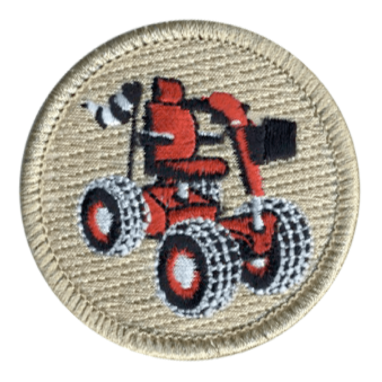 Red Chair ATV Scout Patrol Patch (Sew-on) - ClassB - Walmart.com