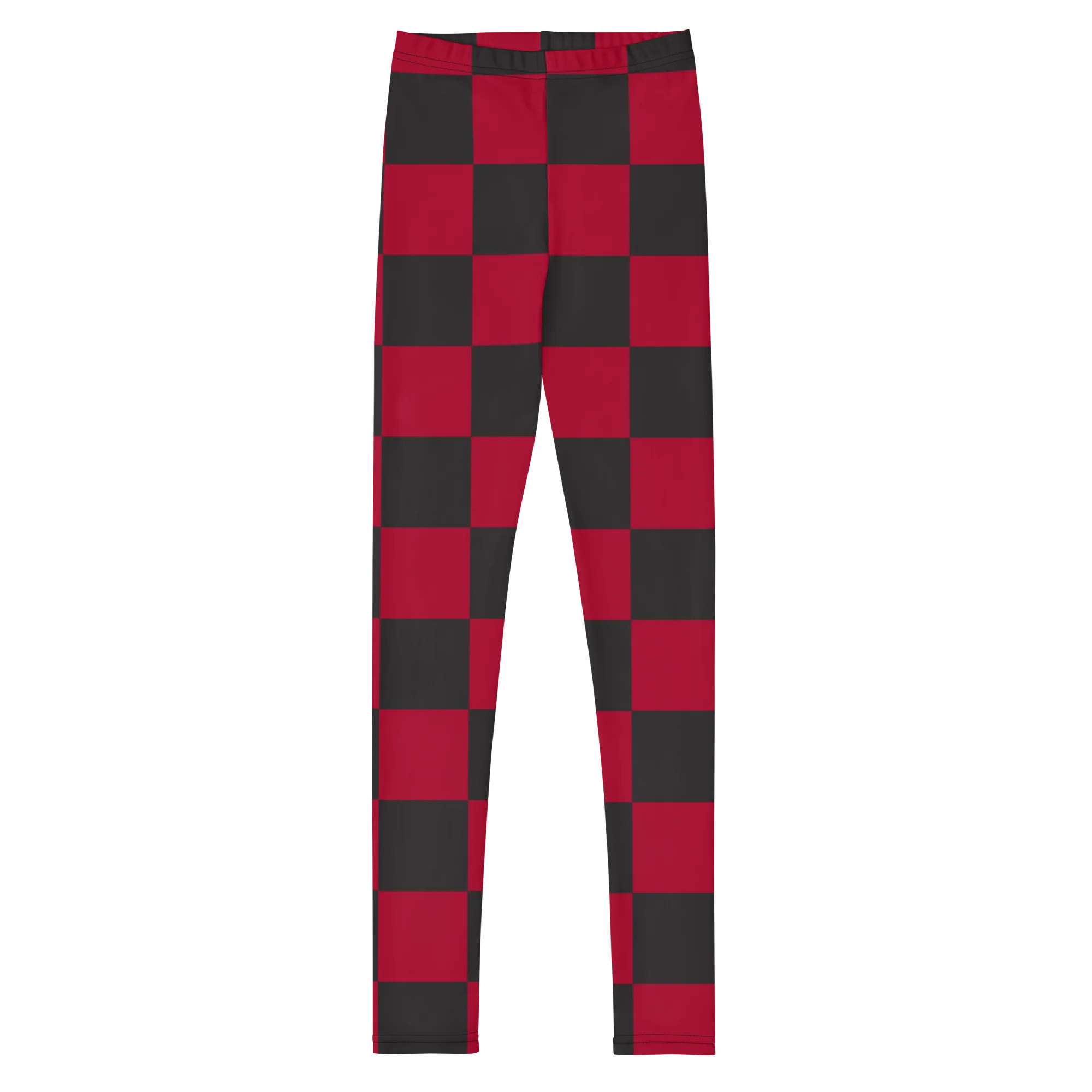 Red Checker- Youth Leggings - Walmart.com