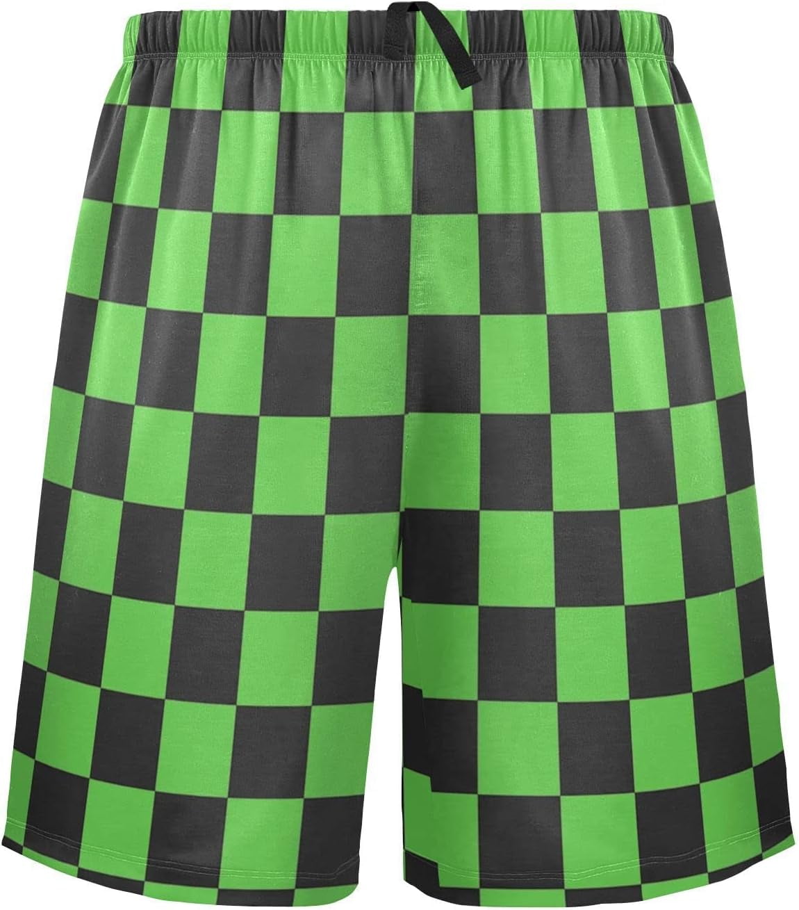 Red Checkered Gingham Plaid Pattern Square Design Mens Pajama Pants ...