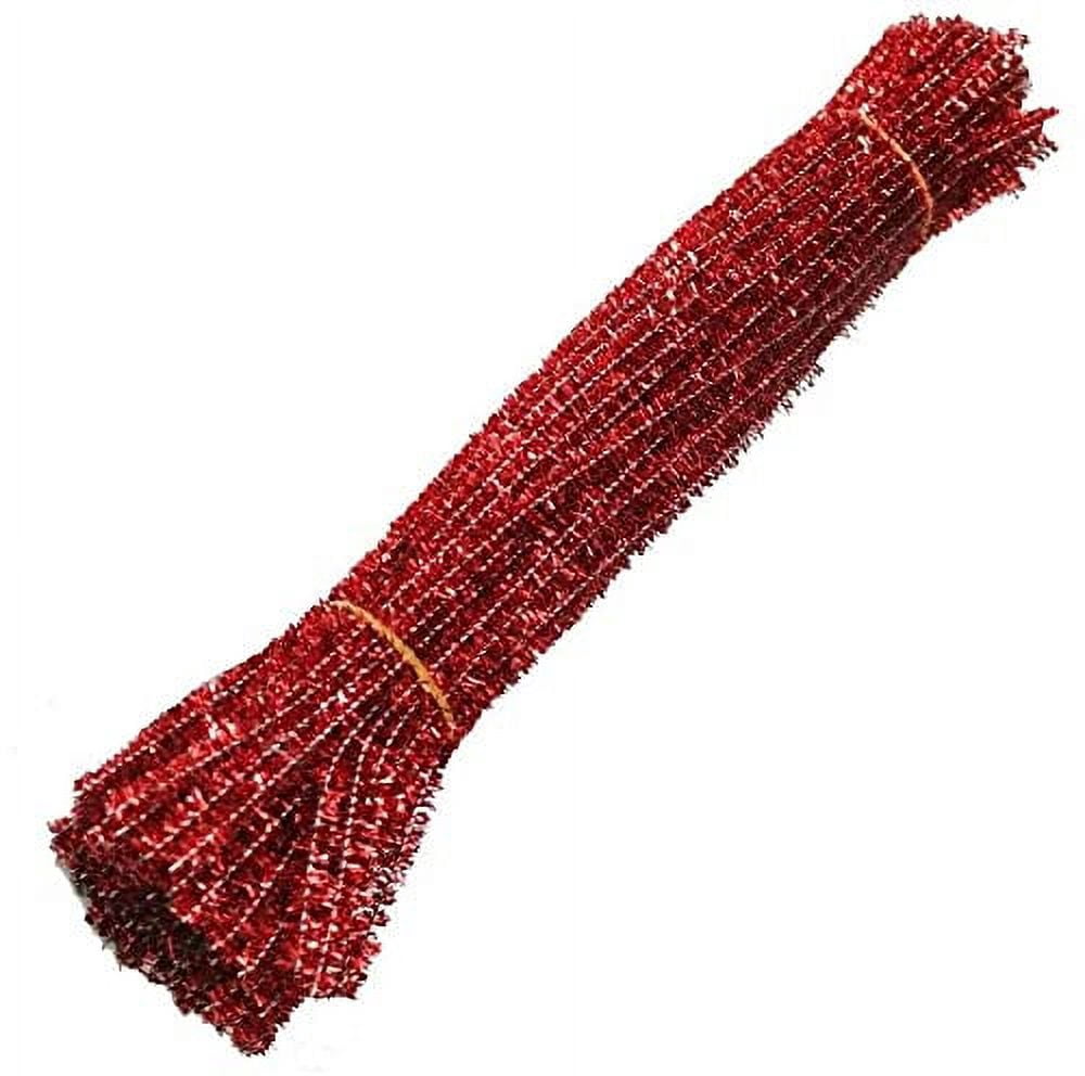 Red Chenille Stems Pipe Cleaners for DIY Art Creative Crafts ...