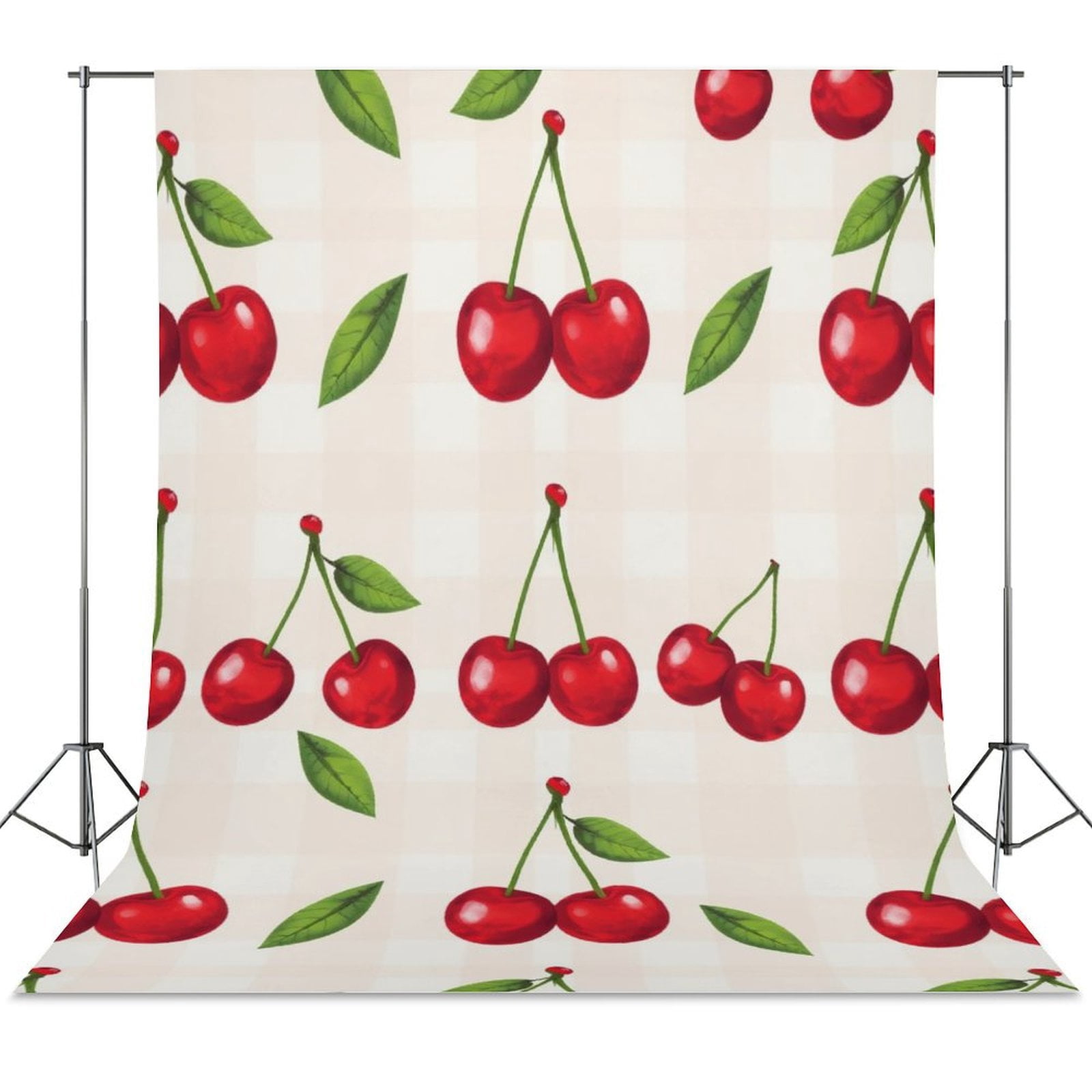 Red Cherries Pattern Decorations BackdropPortrait Photography ...