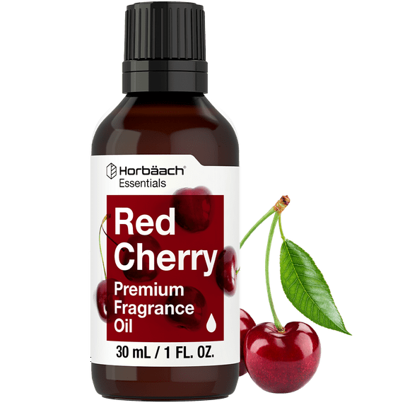Horbaach Red Cherry Fragrance Oil, 1 fl oz (30mL), Premium Grade ...