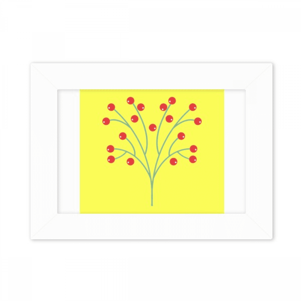 Red Cherry Fruit Trees Art Deco Fashion Photo Mount Frame Picture Art ...