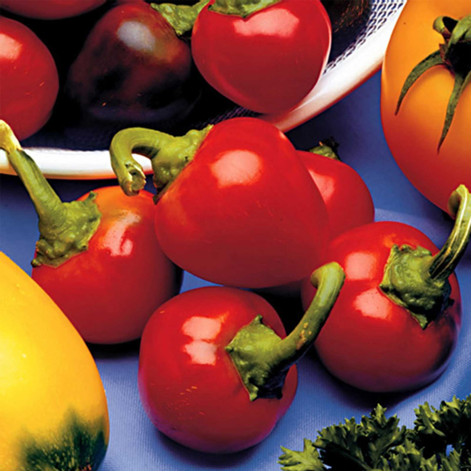 Red Cherry Sweet Pepper Garden Seeds - 1 oz - Non-GMO, Heirloom- Small ...