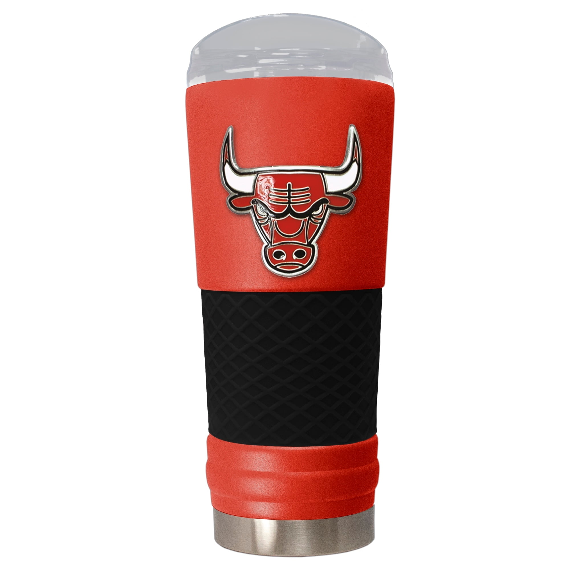 Red Chicago Bulls 24oz. Powder Coated Draft Travel Mug - Walmart.com
