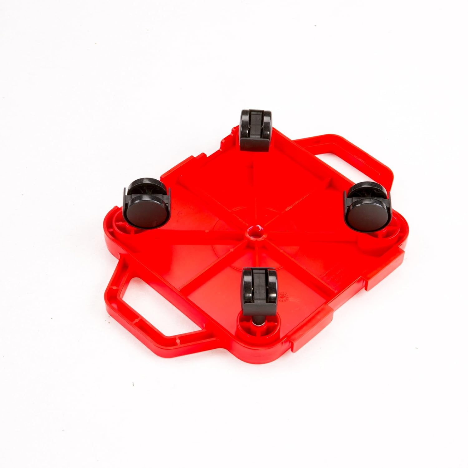 Red Children's Sit & Board with 12 Inch Wheels, Non-Marring Nylon ...