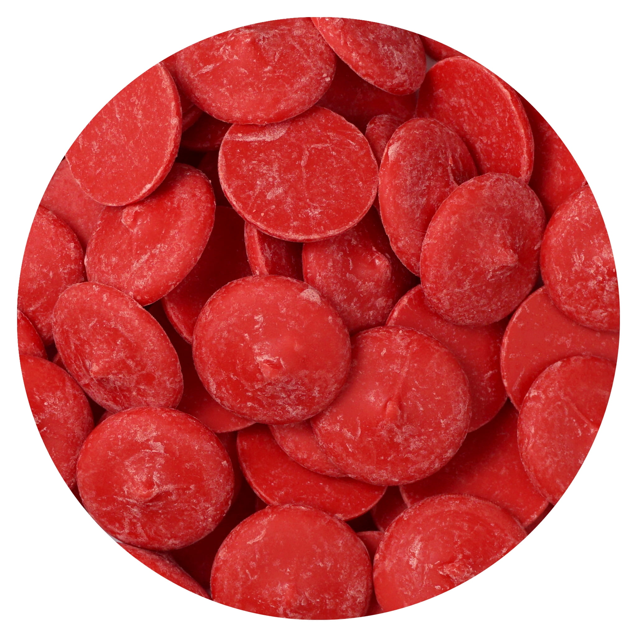 Red Chocolate Melting Wafers, 12 Ounce Bulk Bag, Red Chocolate, Red ...
