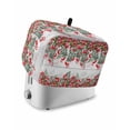 Red Christmas Small Toaster Cover 2 Slice, Kitchen Appliance Covers ...
