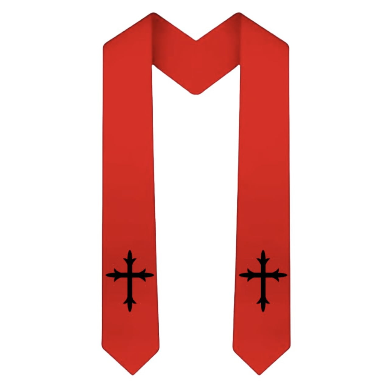 Red Church Choir Stoles for Ceremonial Vestment Accessory - Walmart.com