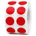 Red Circle Dot Stickers | 0.5" Inch Round | 1000 Pack - Walmart.com