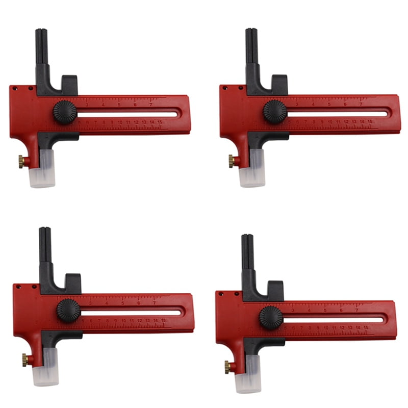 Red Circular Cutter Adjustable Circular Cutting Tool Suitable for ...