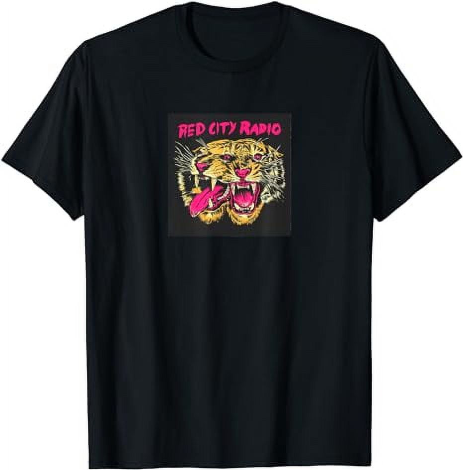Red City Radio Skytigers Mode Sommer T-Shirt - Walmart.com