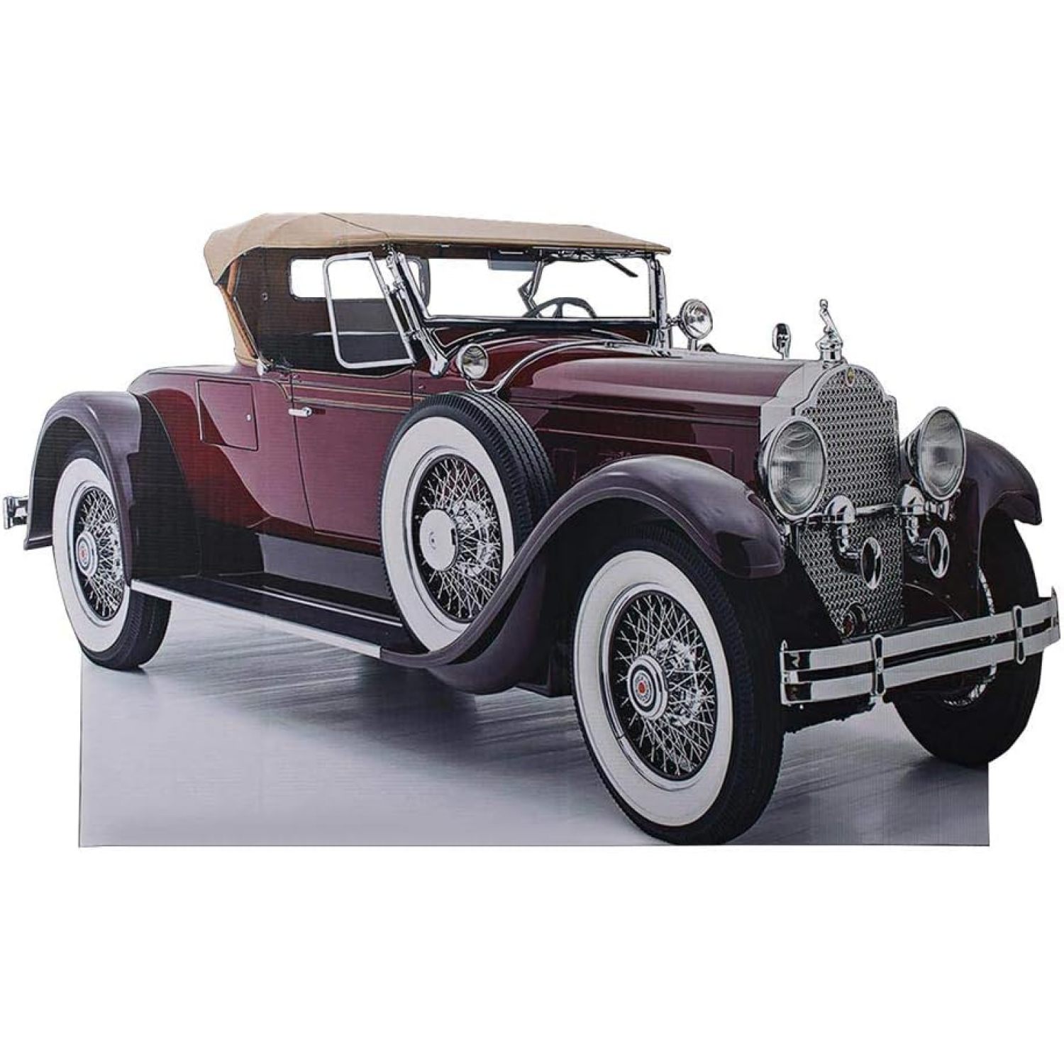 Red Classic Car Life-Size Cutout 1920s Event Decoration - Walmart.com