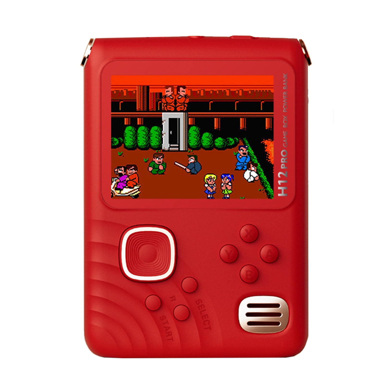Red Classic Handheld Game Console Built In 500 Retro Video Games ...