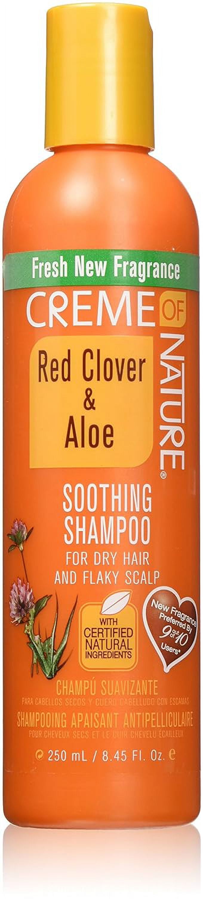 Soothing Shampoo for Dry Hair and Flaky Scalp, Red Clover and Aloe, 8. ...