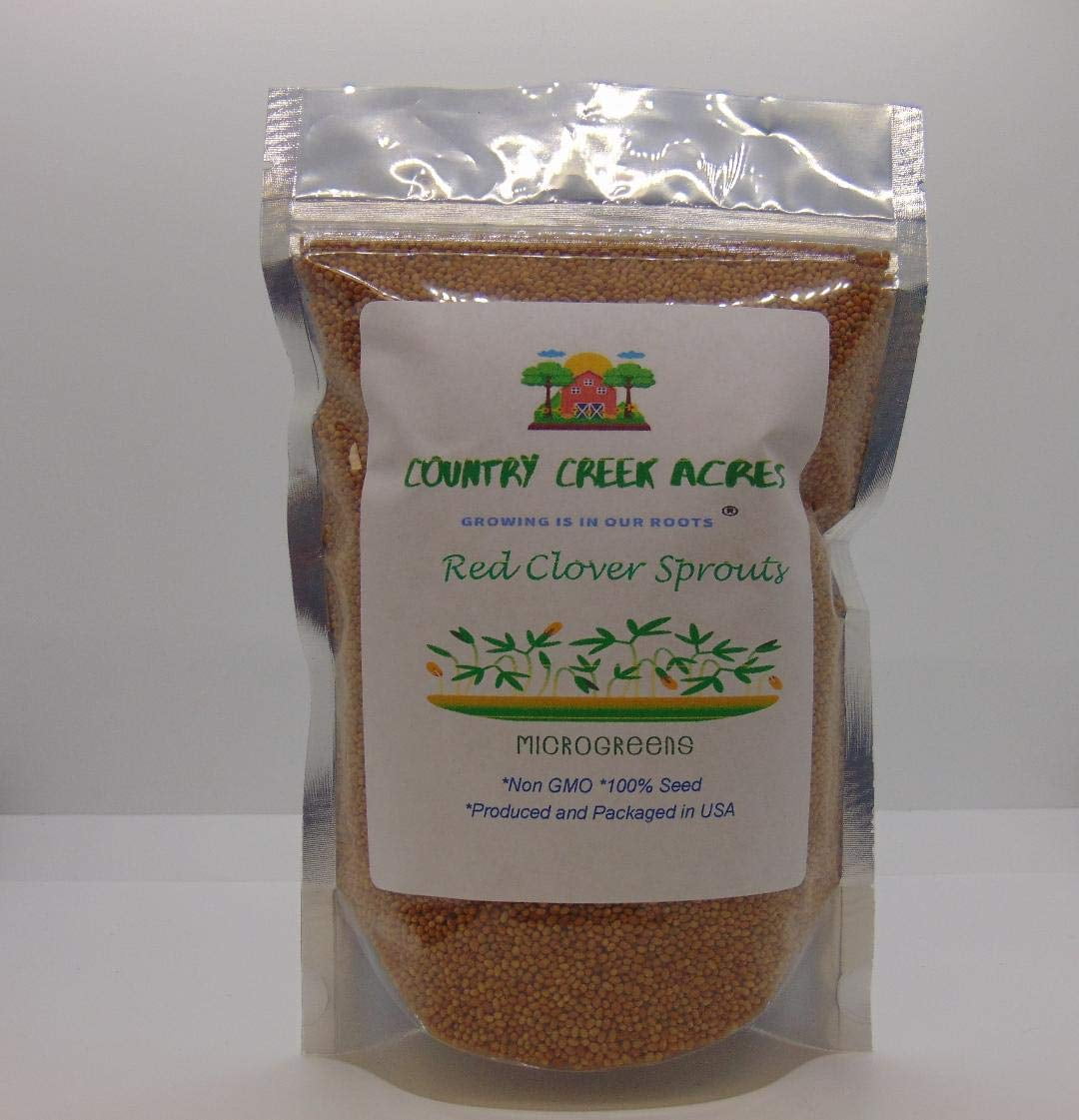 Red Clover, Microgreen for MMF7 Sprouting, Red Clover Sprouting Seeds ...