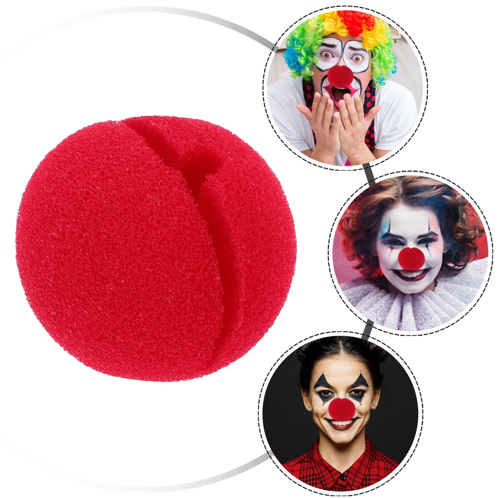 Red Clown Nose Red Circus Comic Nose Party Supplies for Trick Party ...