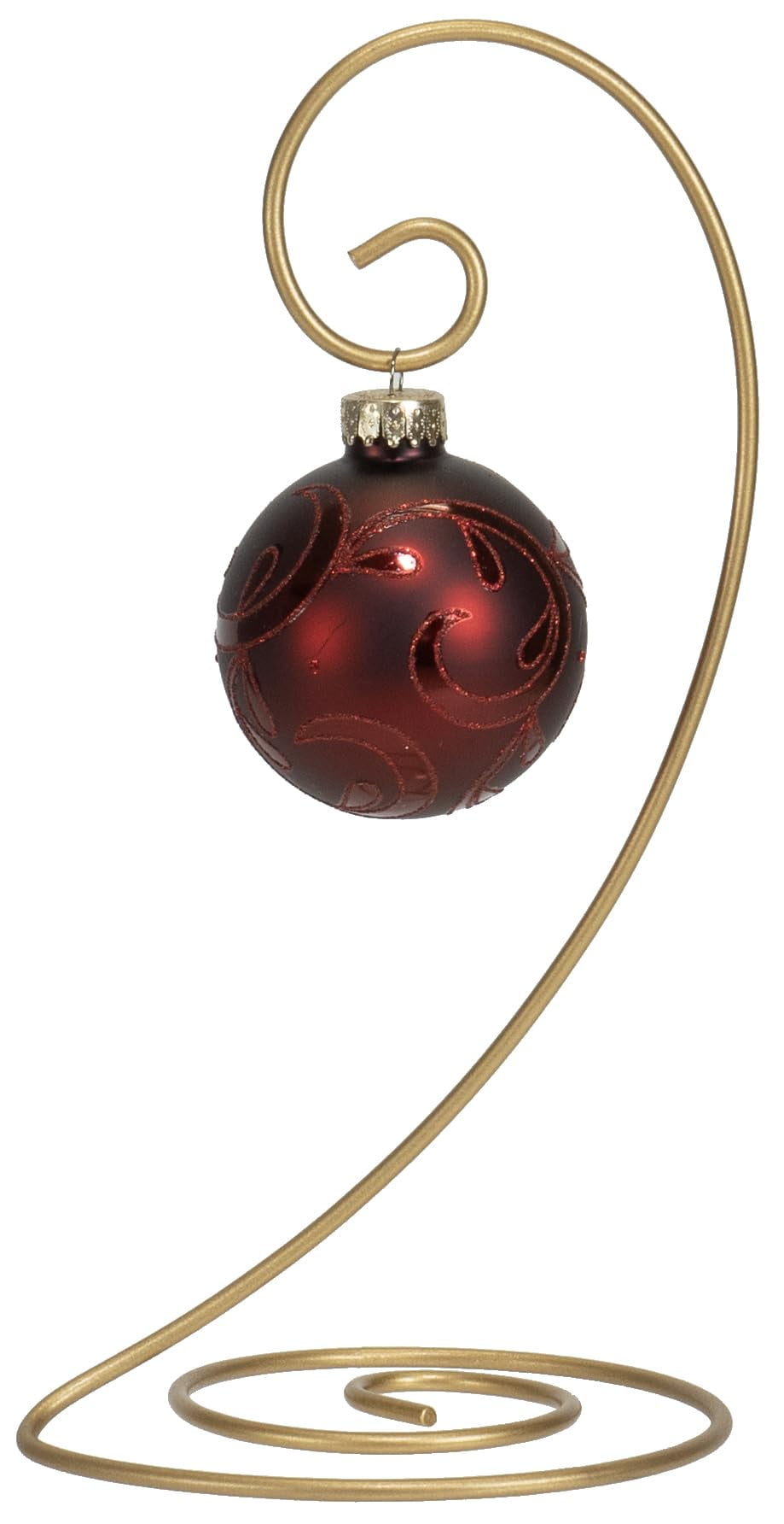 Red Co. 10 inch Golden Finish Ornament Wire Display, Single Spiral ...