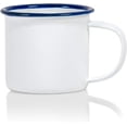 Red Co. Set of 6 Enamelware Metal Small Classic 5 Oz Round Coffee and ...