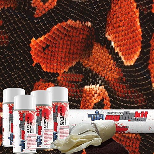 Red Cobra Hydrographics Kit MyDipKit - AP-109 - My Dip Kit - Snake ...